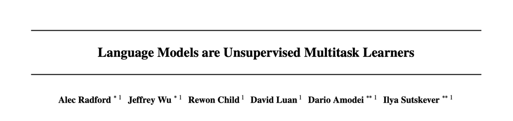 Arxiv Dives - Language Models are Unsupervised Multitask Learners (GPT-2) | Oxen.ai