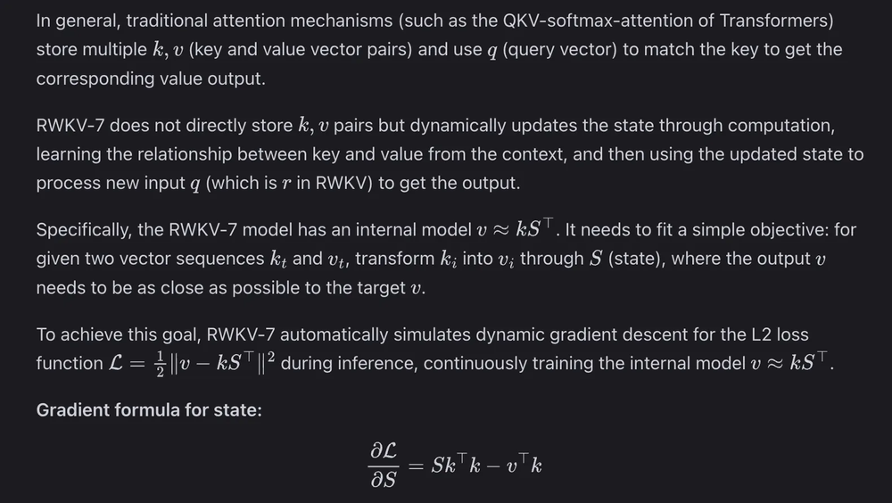 How RWKV-7 Goose Works 🪿 + Notes from the Author